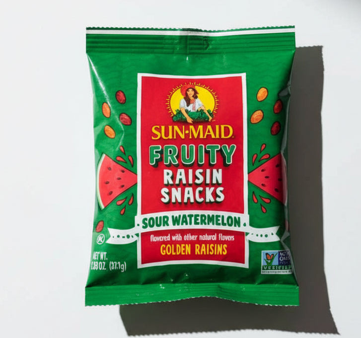 Sun-Maid Fruity Raisin Snacks - Sour Watermelon (pasas) – Cásavia